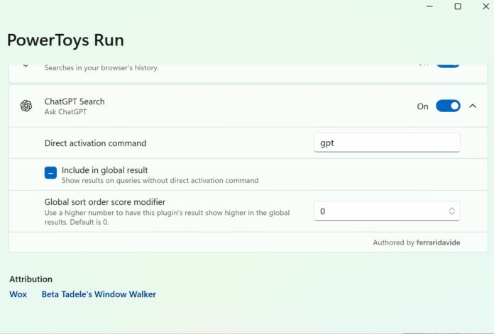 PowerToys Run plugins take Windows 11 Search and App access to the next ...