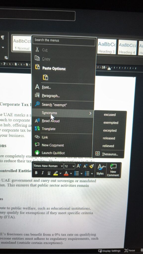 Microsoft Word removes Smart Lookup (Thesaurus) in favour of Copilot on ...