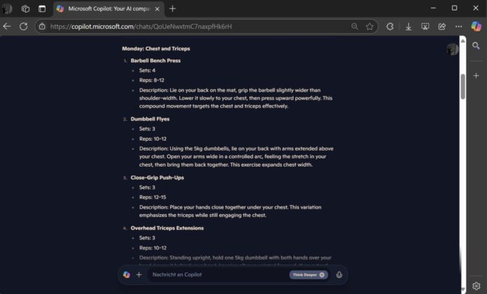 Microsoft is rolling out "Think Deeper" to free Copilot, and results ...
