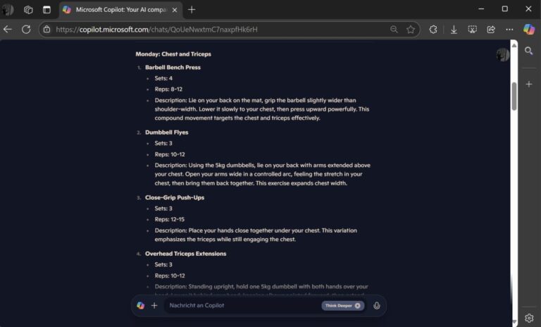 Microsoft is rolling out "Think Deeper" to free Copilot, and results ...