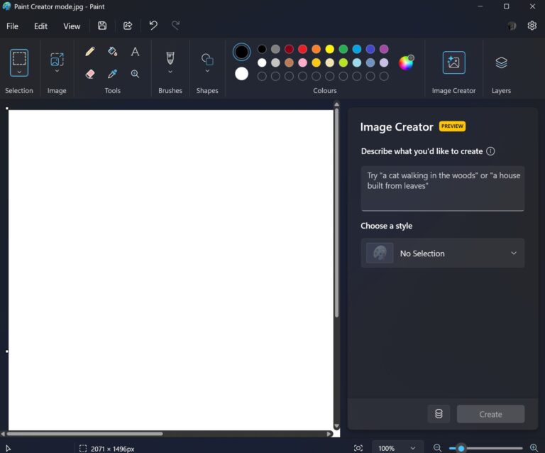 Microsoft Paint's AI features for Windows 11 out in more regions ...