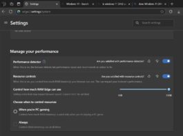 Microsoft Edge now lets you limit RAM usage while gaming on Windows 11