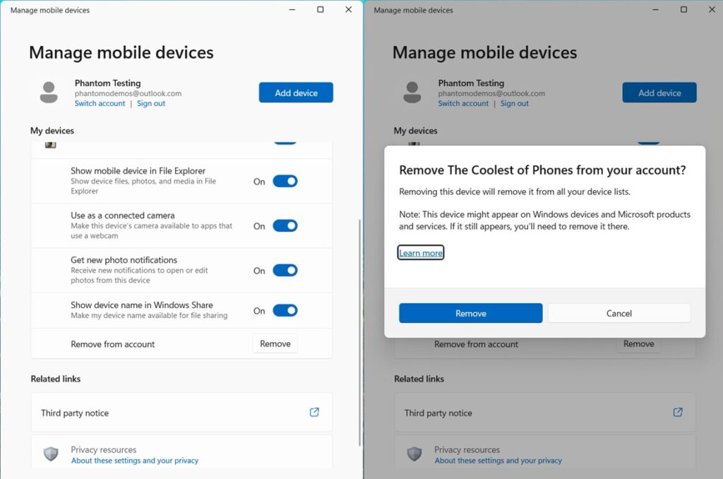 Windows 11 will finally let you unlink Android, iPhone without removing ...