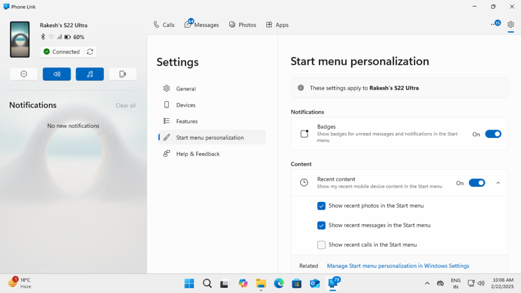 Hands on: Windows 11's Start menu feature lets you send files to ...