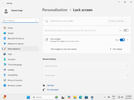 Hands-on: Windows 11’s new Lock Screen Widget customization with 3rd ...