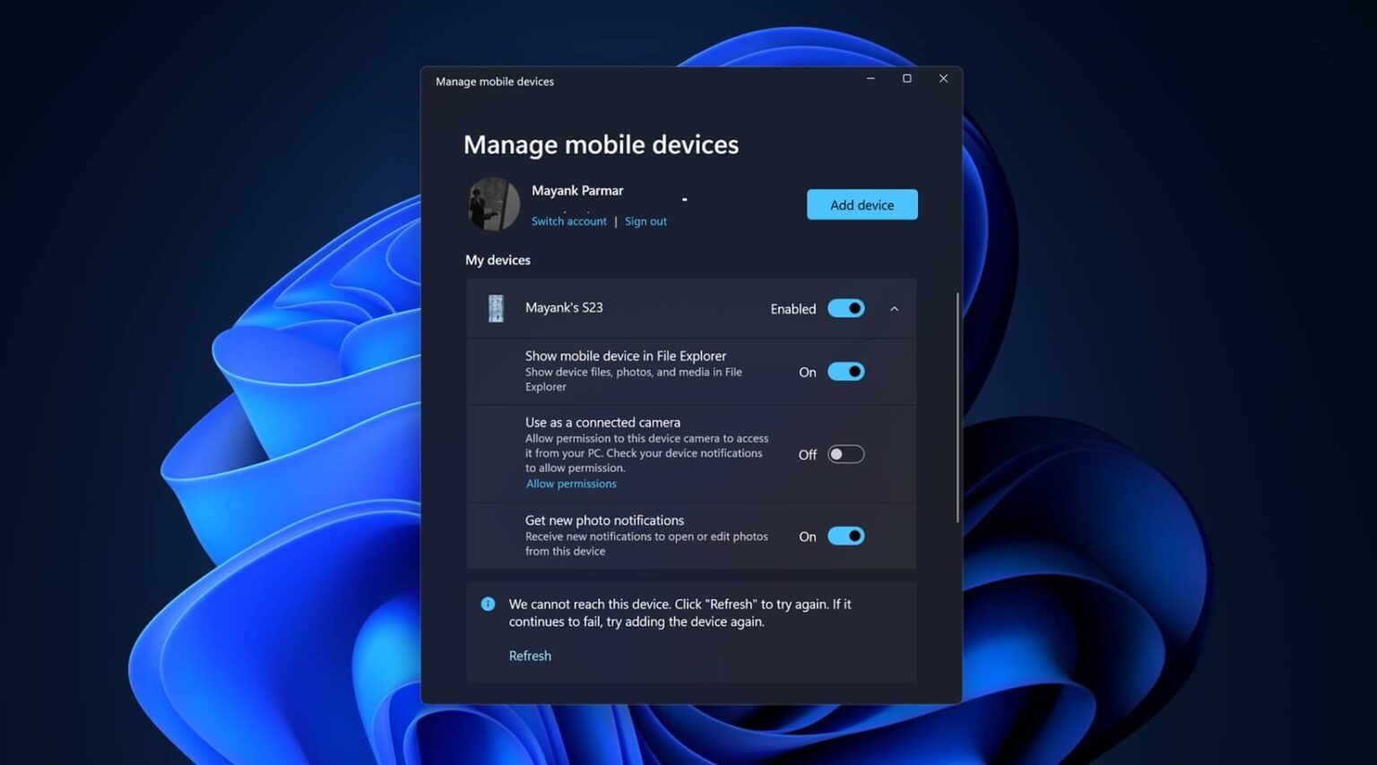 Windows 11 will finally let you unlink Android, iPhone without removing it from Microsoft account