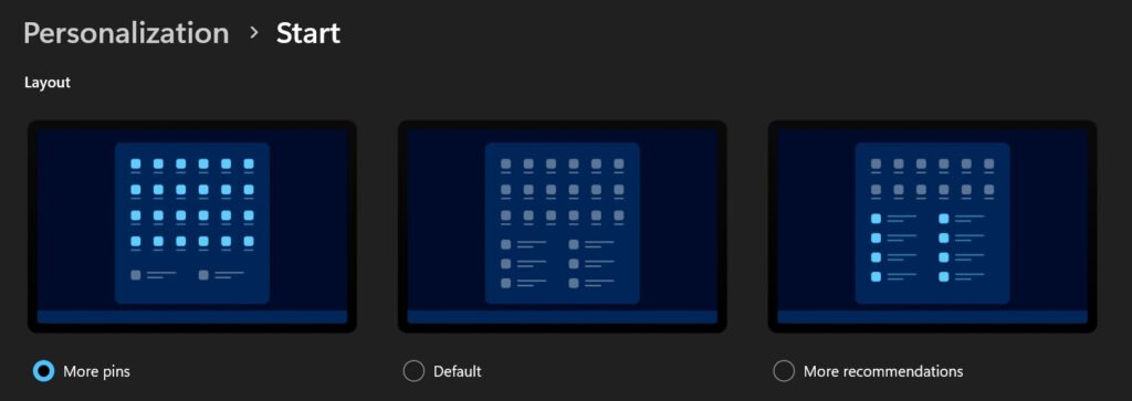New Windows 11 reference hints Start Menu Recommendations might be optional