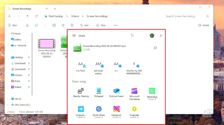 Microsoft confirms Windows 11 desktop's new files sharing feature in ...