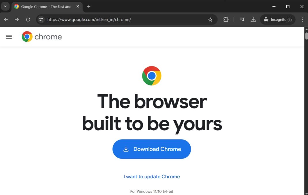 Google breaks Chrome installer with This app can't run on your PC on ...