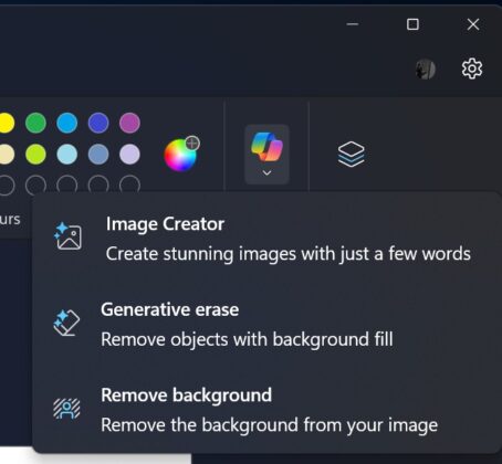 Microsoft Paint has a new Copilot hub, and it's now rolling out on ...