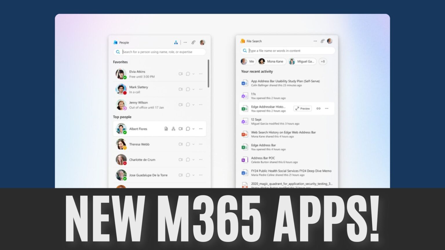 Microsoft quietly launches People and File Search apps for Windows 11 ...