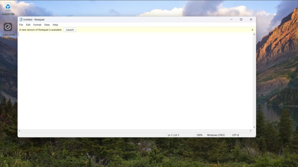 Enable old Classic Notepad in Windows 11 24H2 without AI and modern UI