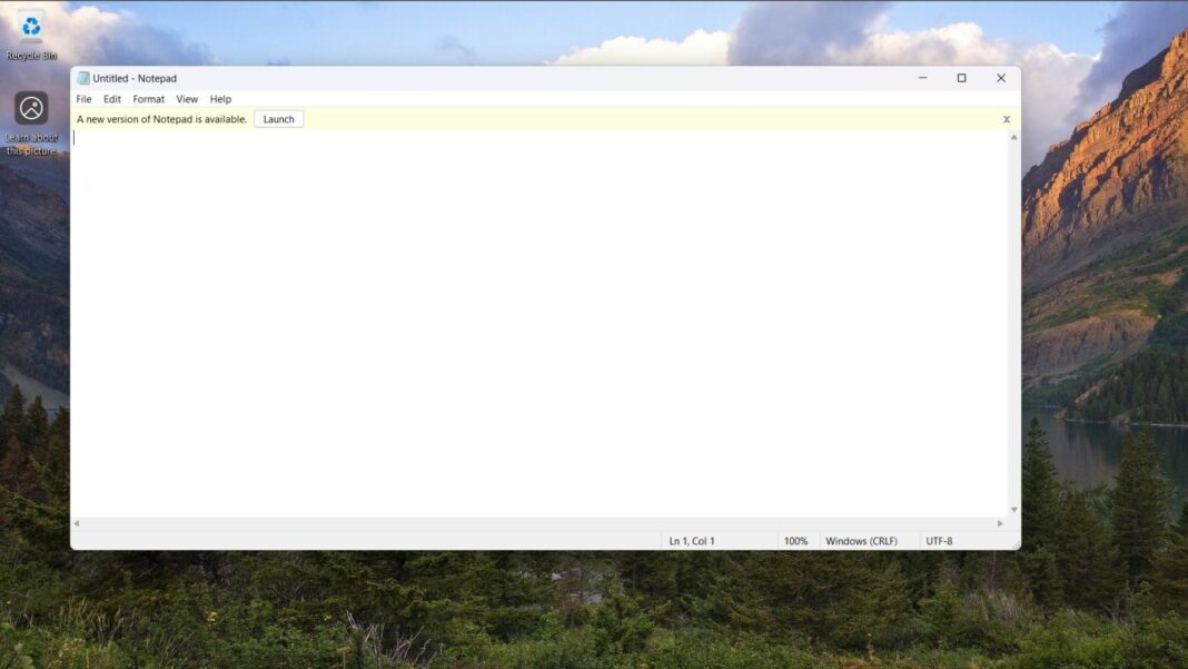 Enable old Classic Notepad in Windows 11 24H2 without AI and modern UI