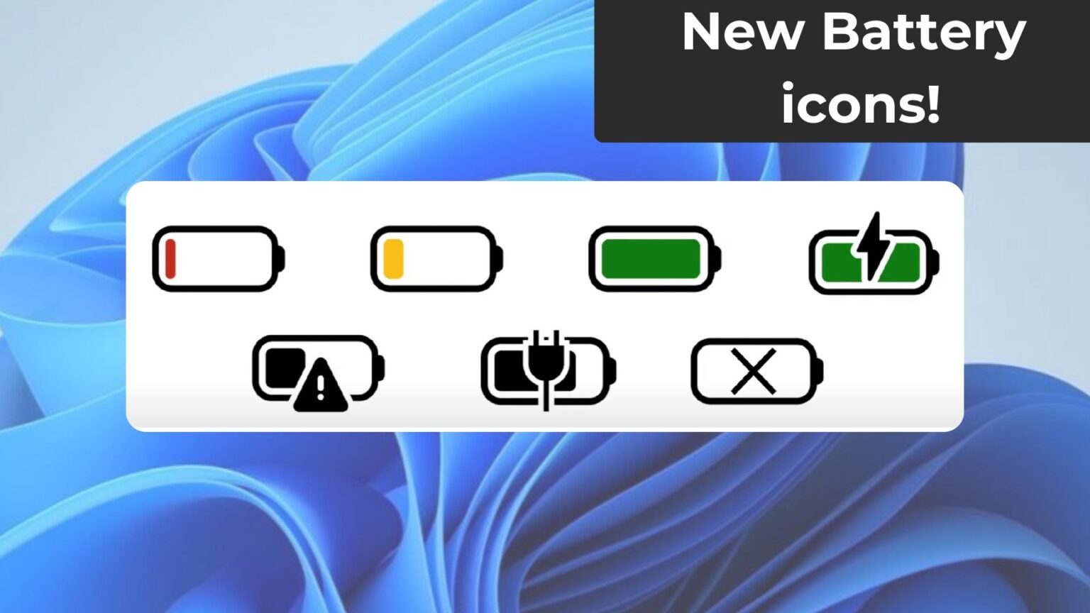 Microsoft shows off Windows 11’s battery icon’s upgrade, similar to ...
