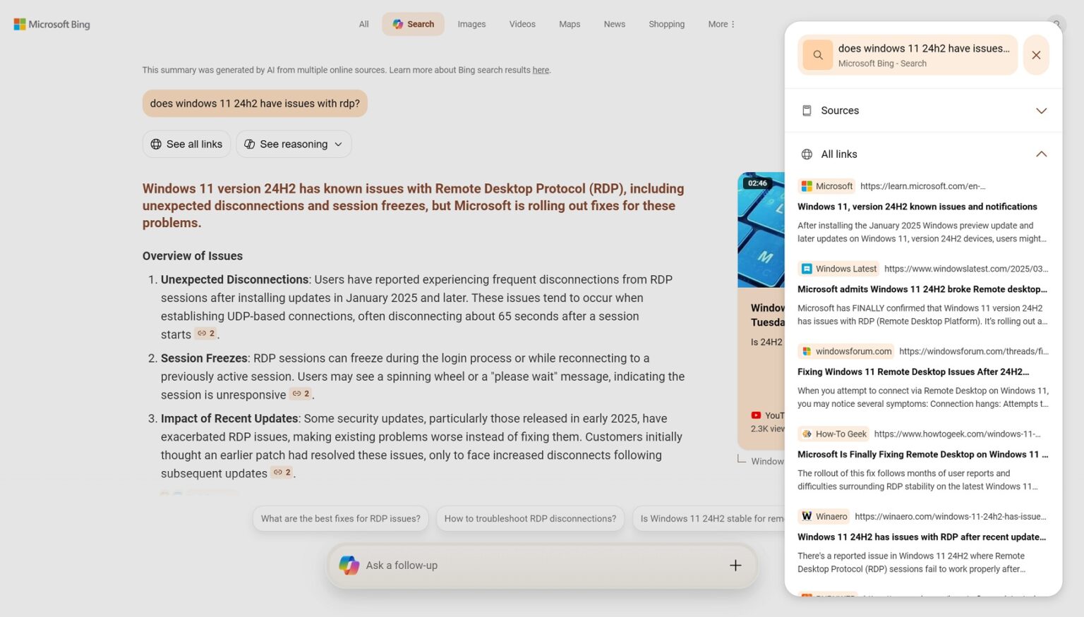 Microsoft Bing's AI Search rolls out to everyone to take on Google's AI ...