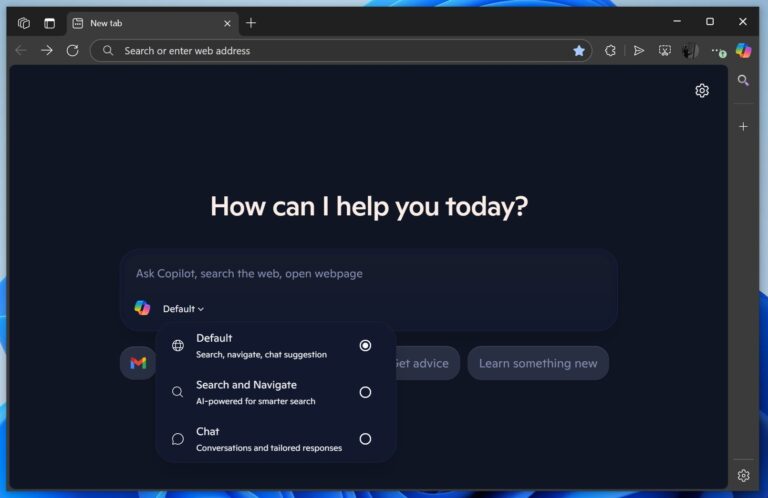 Microsoft Edge New Tab Page ditches MSN for Copilot revamp on Windows ...