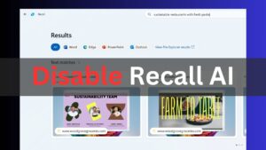 How to disable Recall in Windows 11 (Registry script to turn off Recall AI)