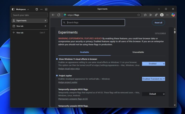 Microsoft Edge's vertical tabs is getting upgraded, giving another ...