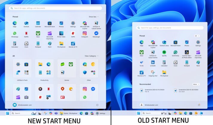 Windows 11 24h2 Tests Toggle To Turn Off Recommended Feed In The Start Menu