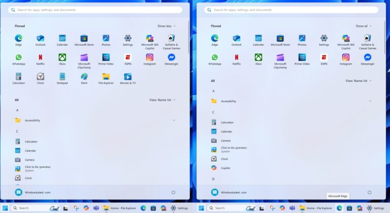 Windows 11's Start menu is getting a big redesign, lets you turn off ...