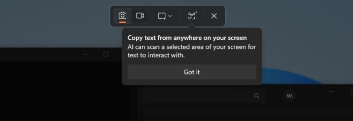 Windows 11 now lets you extract texts (OCR) from your screen without screenshots