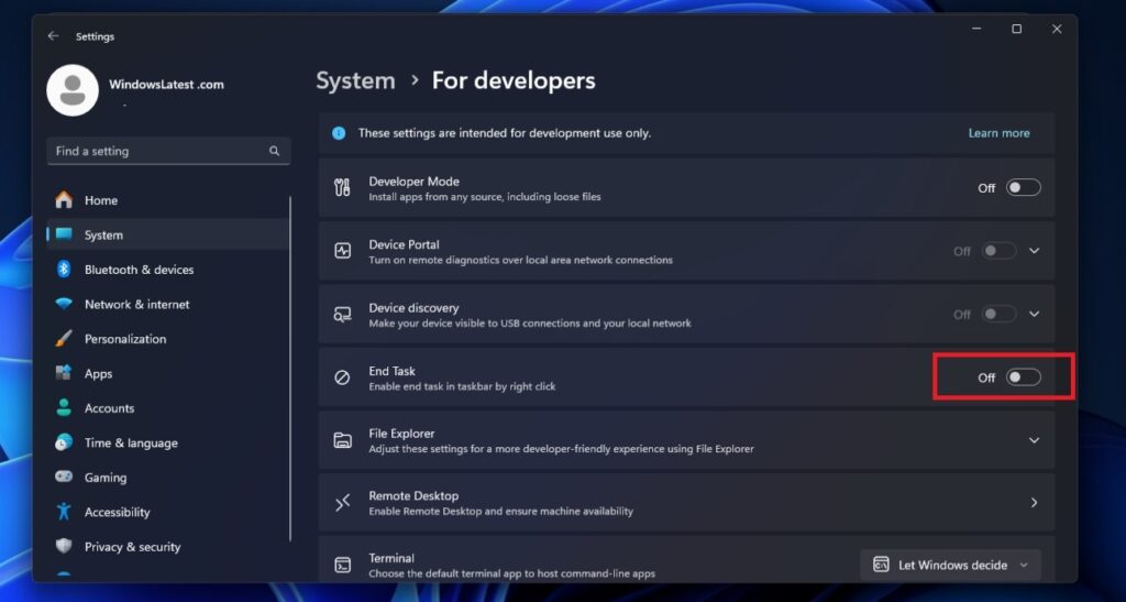 Windows 11’s secret End Task button for Taskbar is the best feature to ...