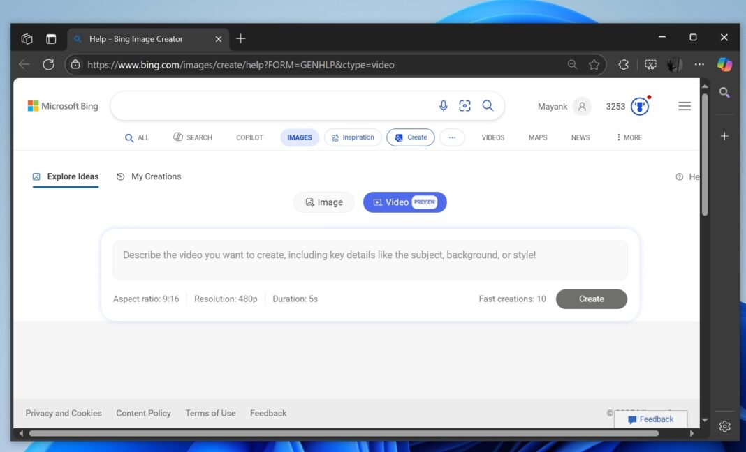 Microsoft Sora AI Bing Video Creator takes on Veo. It's free on web ...