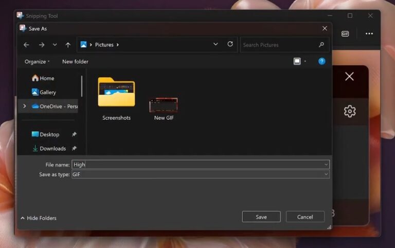 Windows 11 tests built-in “Create GIF” feature with Ctrl+G shortcut ...