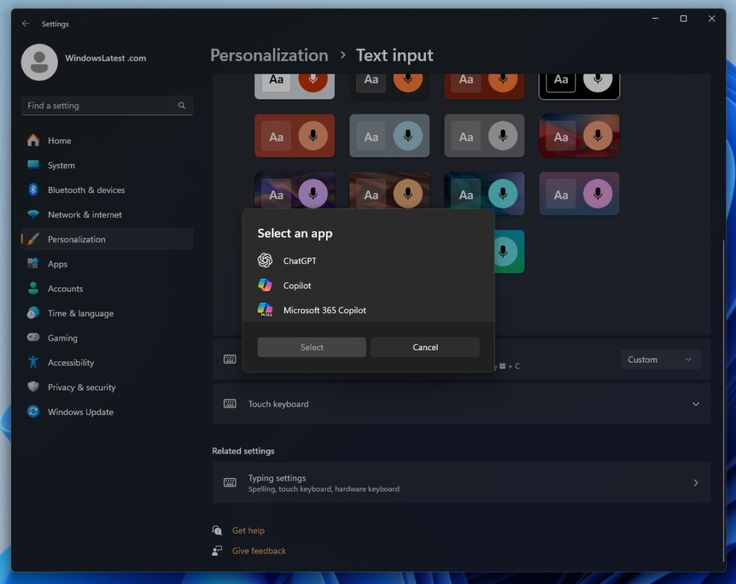 You can now open ChatGPT on Windows 11 with Win+C (if you change the Settings)