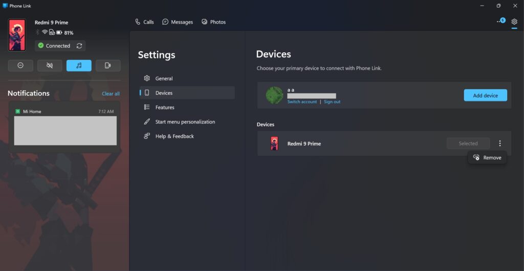 Windows 11 finally lets you remove Android/iPhone from Phone Link ...