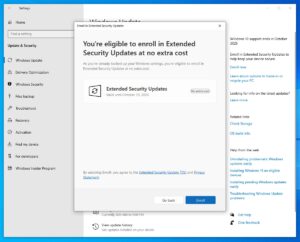 Microsoft clarifies Windows 10 extended updates still work if Windows ...