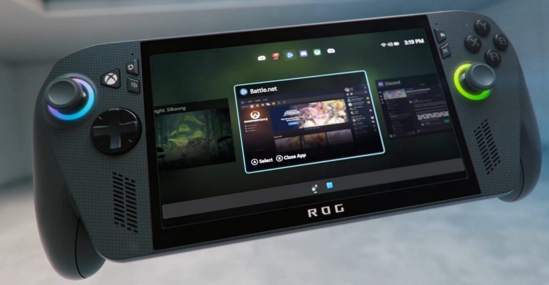 Microsoft built a bloat-free, optimized Windows 11 UI for handheld gaming