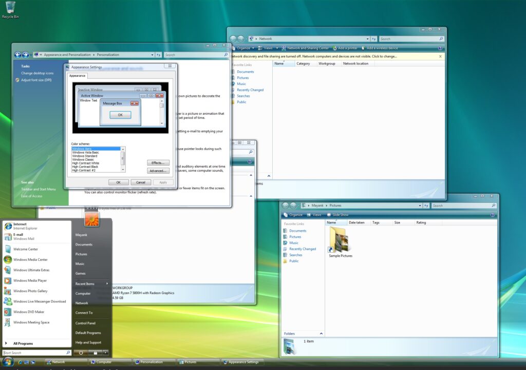 Enable Windows 11's Aero Glass (macOS Liquid Glass)-like effects
