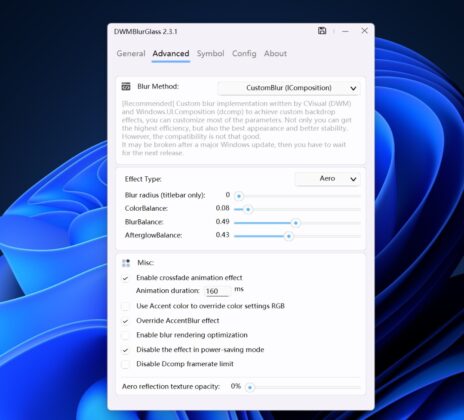 Enable Windows 11’s Aero Glass (macOS Liquid Glass)-like effects – Peer ...