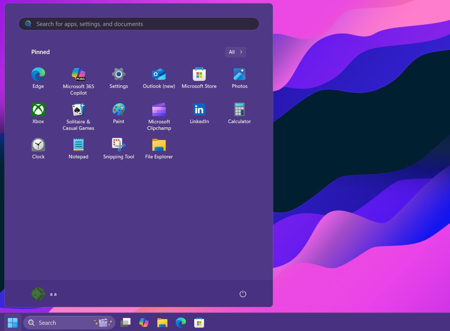 Windows 11 24H2 tests toggle to turn off Recommended feed in the Start menu