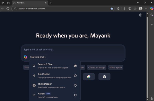 Microsoft Edge shifts to Copilot-first UI on Windows 11 as Perplexity ...