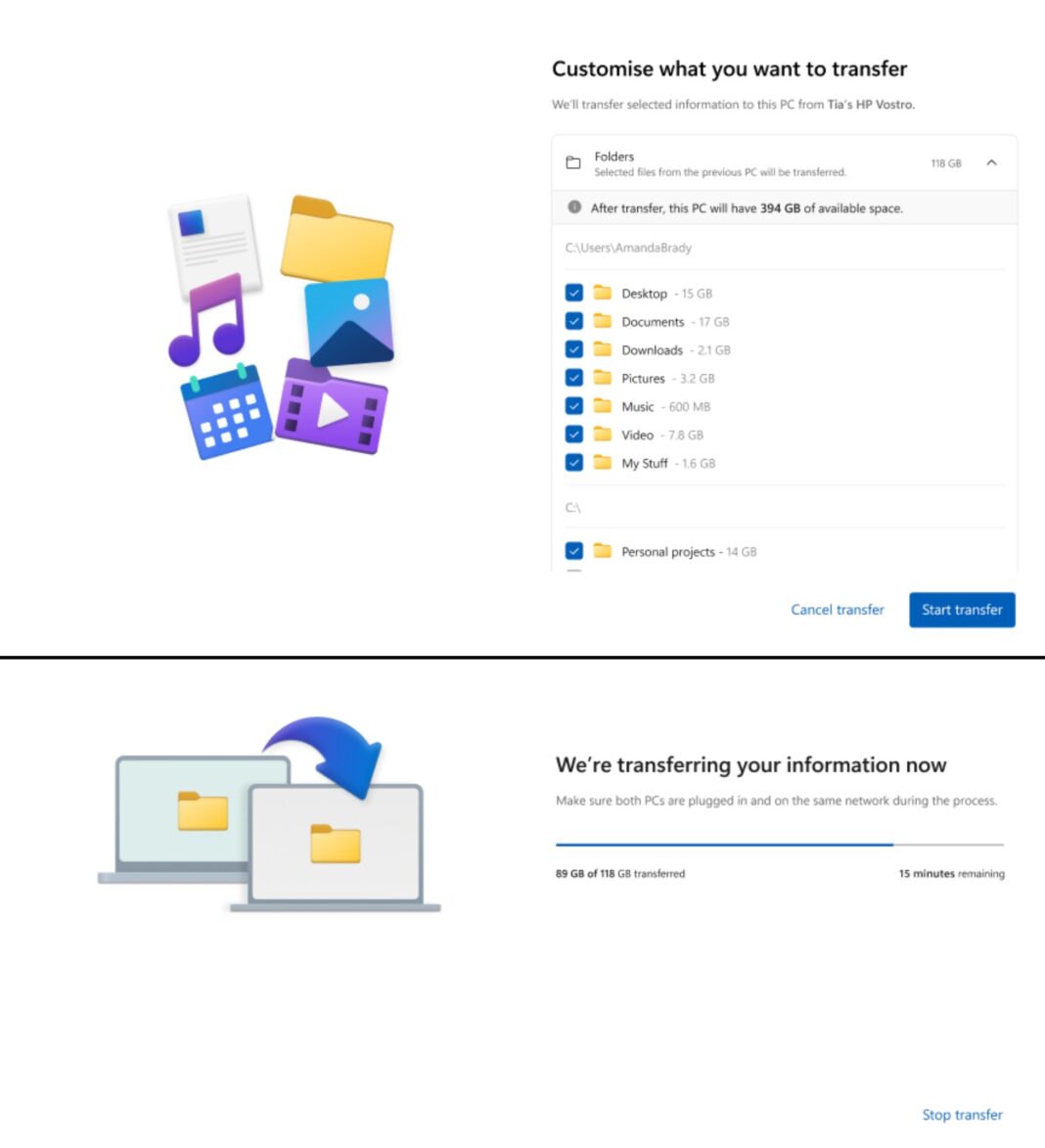 Microsoft confirms new Windows 11 migration tool, like Windows 7 Easy ...