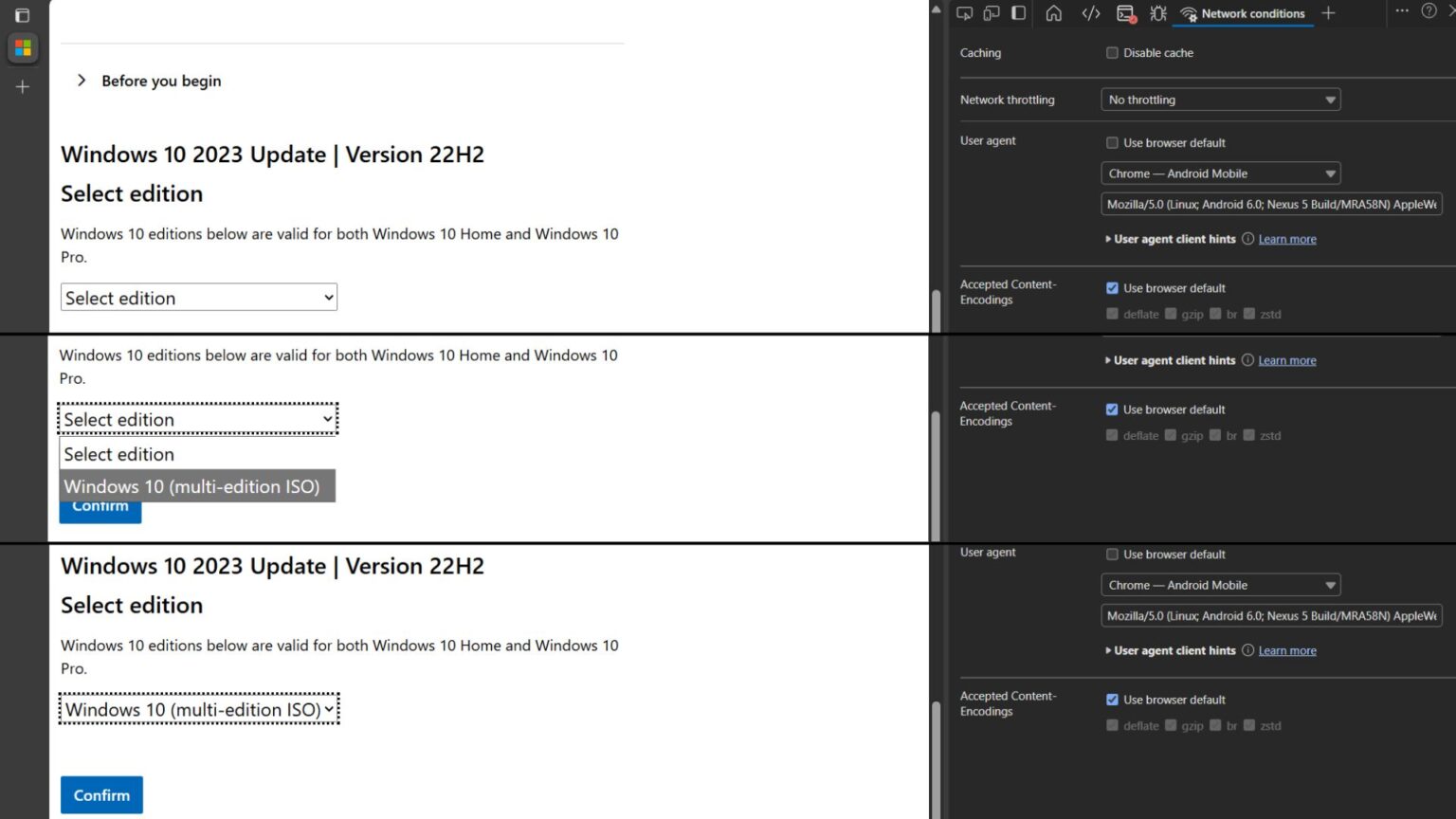 Download Windows 10 ISO files, save a copy before end of support