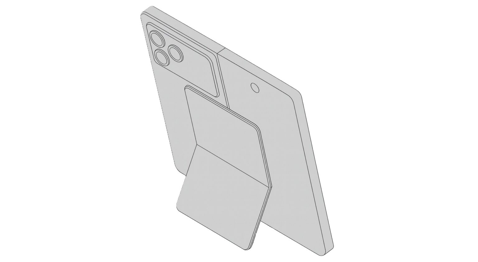 Microsoft patents a foldable phone with a Surface Kickstand. It looks ...