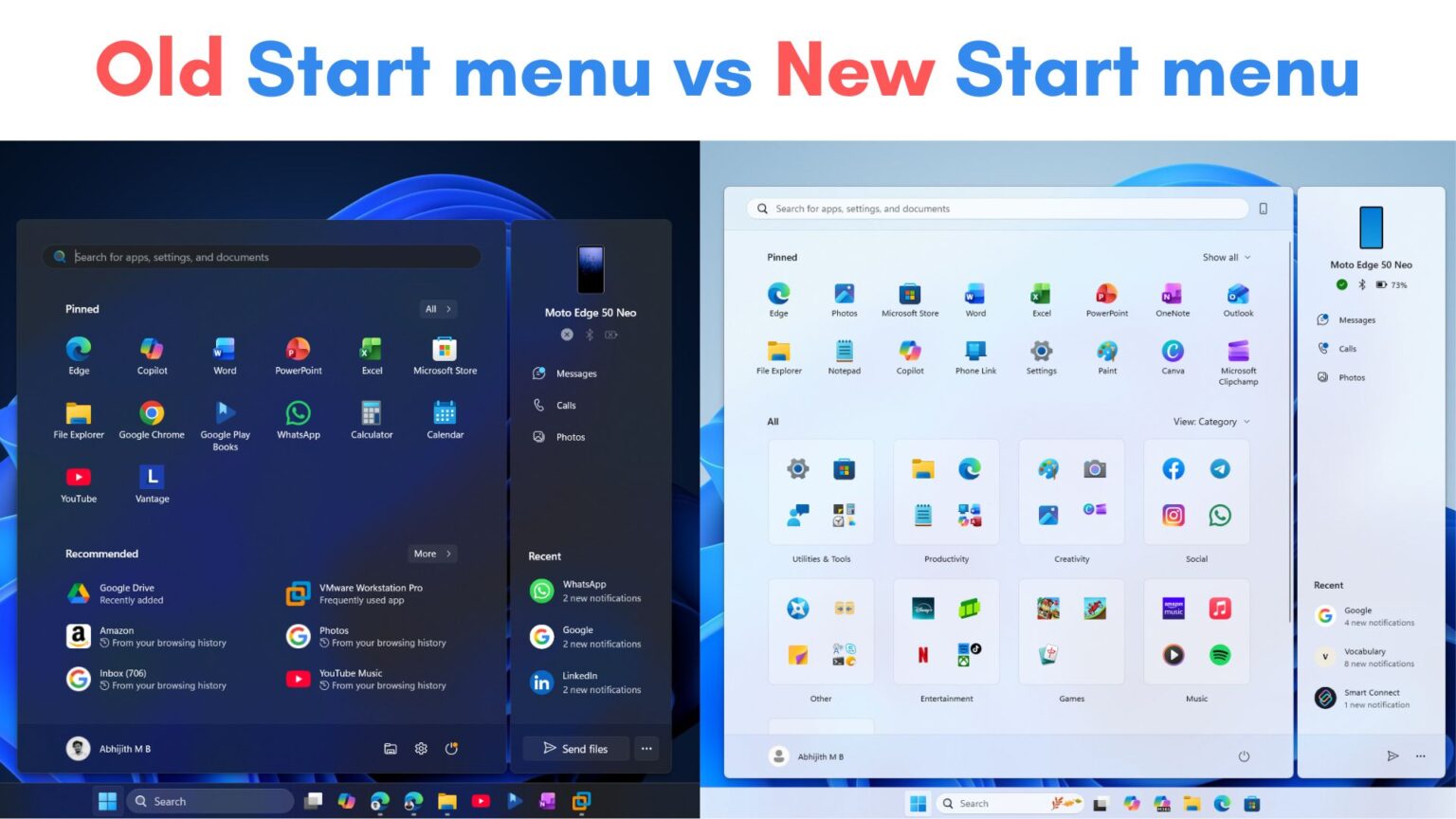 Windows 11's new Start menu released. Is it better than old Start?