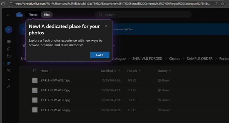 OneDrive web adds dark mode for personal account, new Photos gallery ...