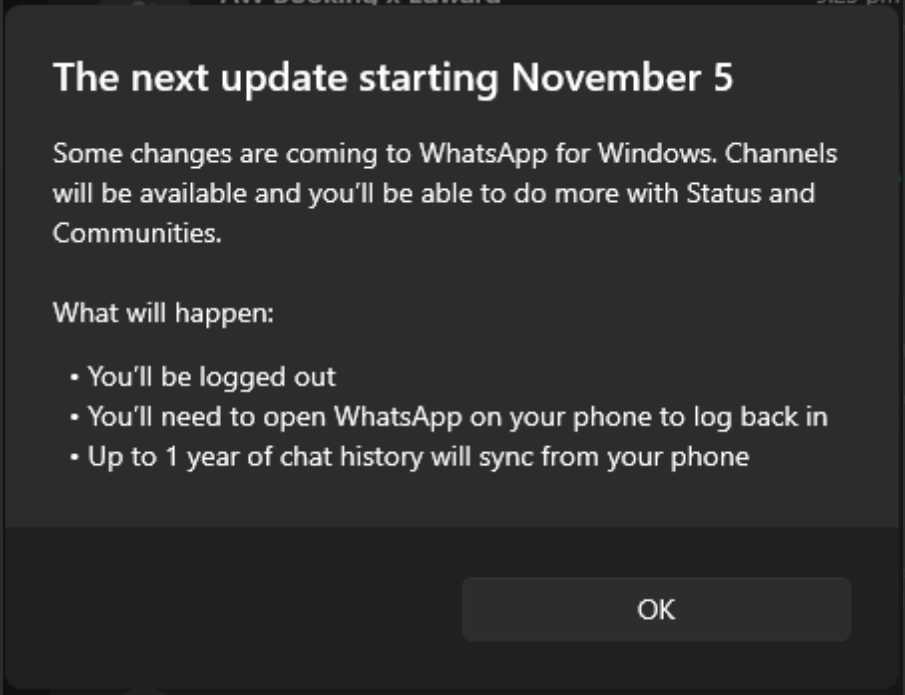 Meta Hints WhatsApp For Windows 11 Will Switch To A Chromium App Meta Hints WhatsApp For Windows 11 Will Switch To A Chromium App