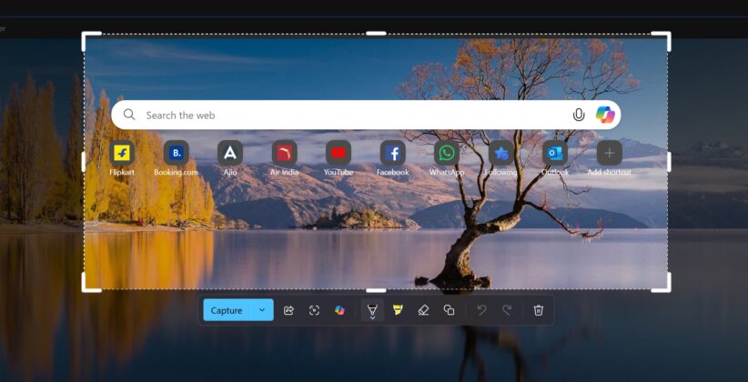Windows 11's Win + Shift + S now lets you annotate on screen, rolling ...