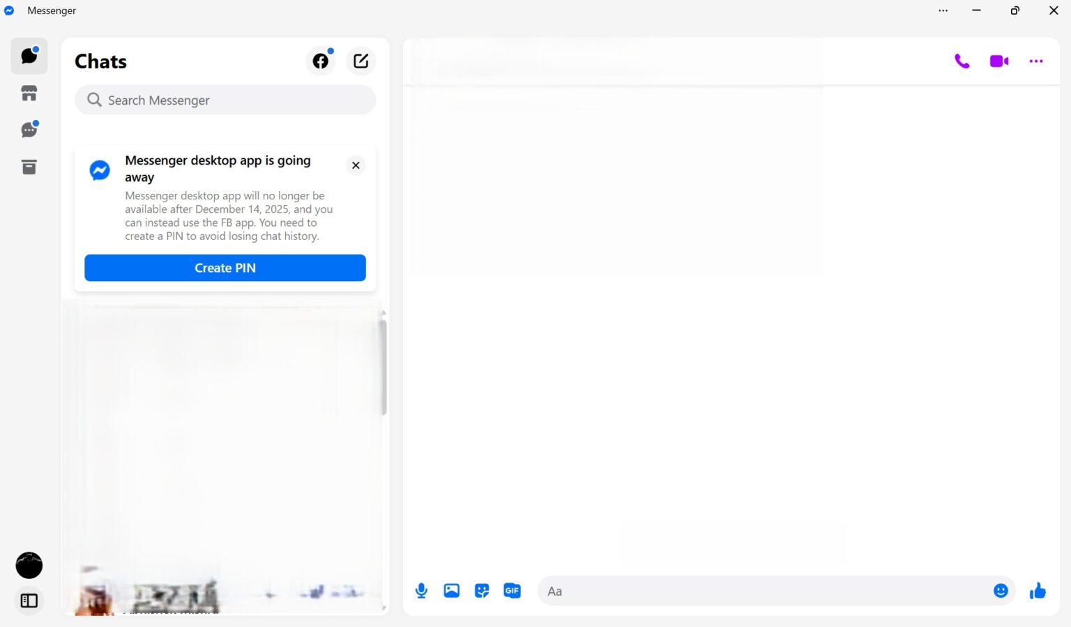 Meta removes Messenger app for Windows 11, wants you to use the web app