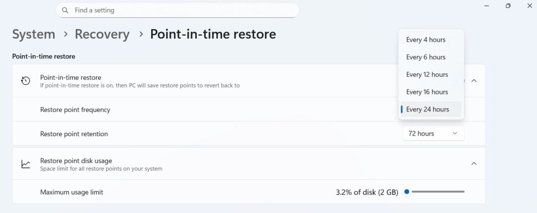 I tested Windows 11's Point-in-time Restore and it's one of the best ...