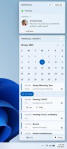 Windows 11 is getting Windows 10-like Calendar Agenda in Notification ...