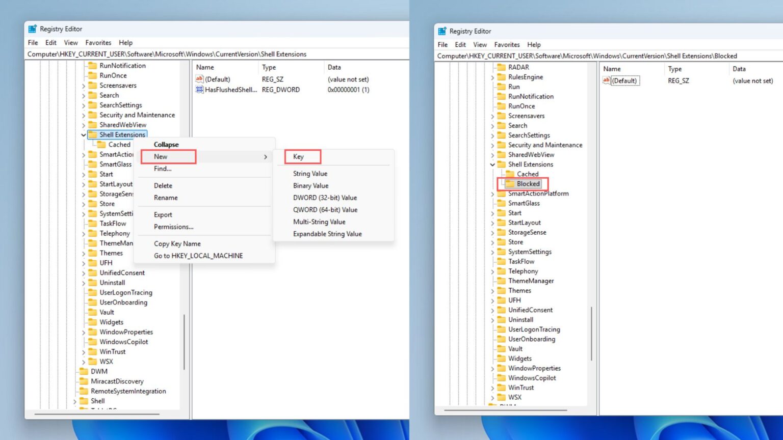 Windows 11 shows "Edit in Notepad" for file types, including .exe and images, but you can remove it