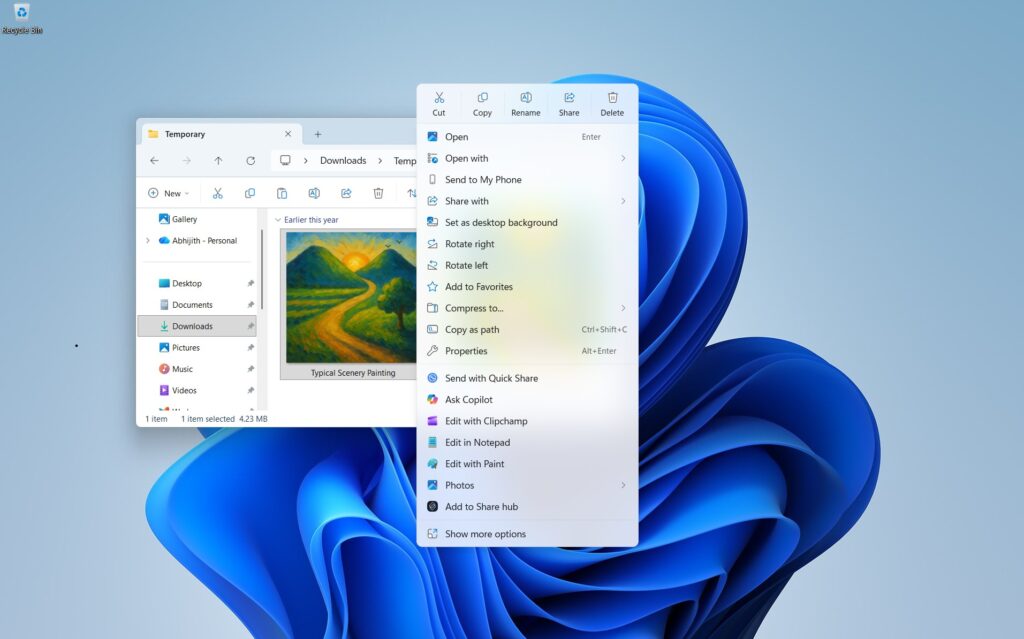 First look: Microsoft reducing UI clutter in Windows 11, starting with ...
