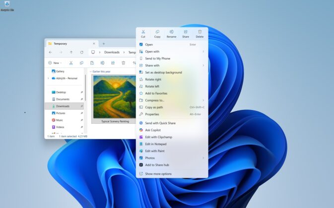 First look: Microsoft reducing UI clutter in Windows 11, starting with ...