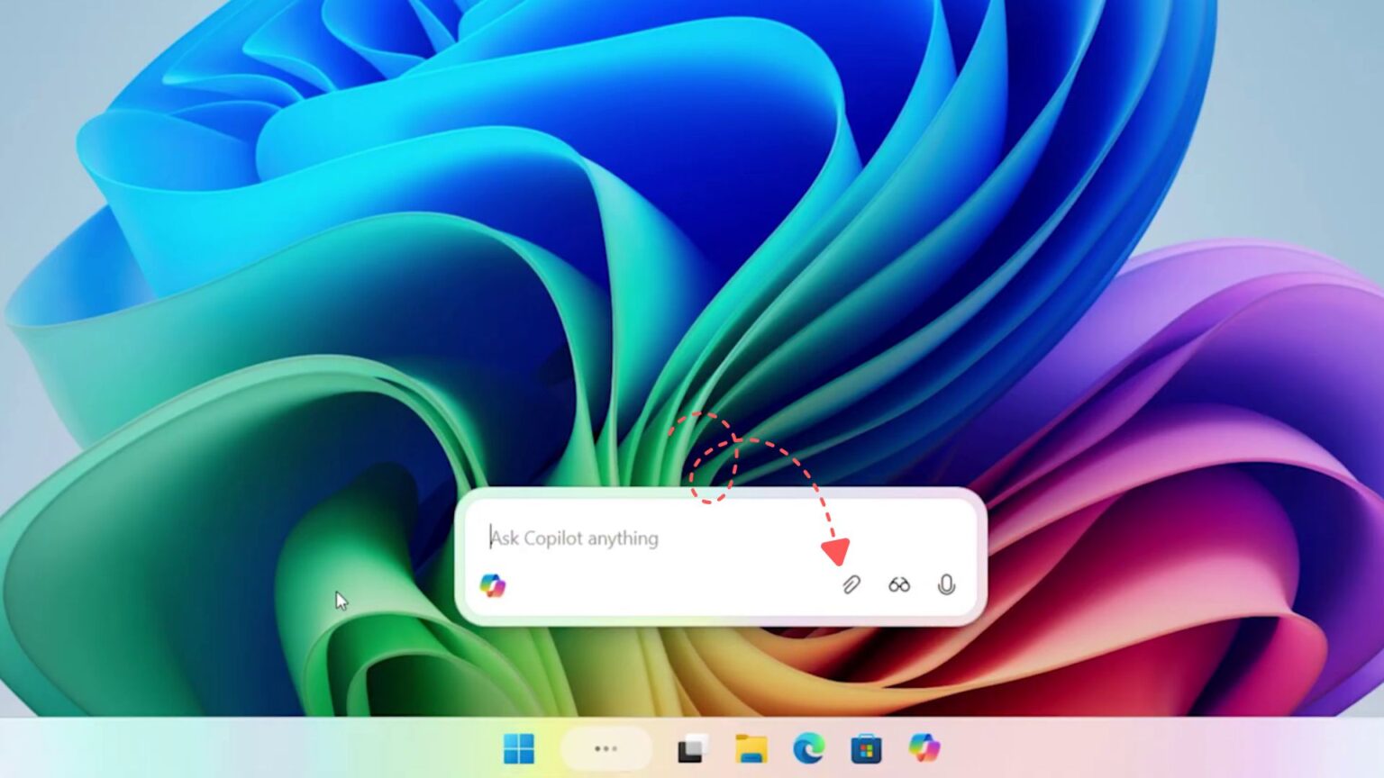 First look at how Copilot will change Windows 11 taskbar search